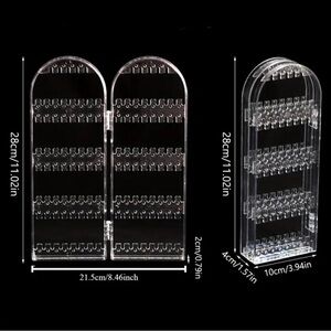 LuxStyleInteriors | Storage & Organization | Acrylic Jewelry Display ...